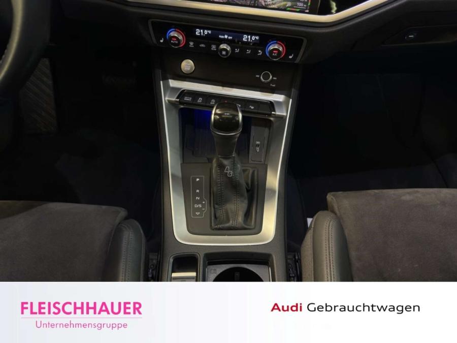 Grey Audi Q3 2019 in Kaunas, with an engine capacity of 1.50 L and mileage of 80 thousand km for 28559 €, photo 15 on AUTOMOTO.COM.LV