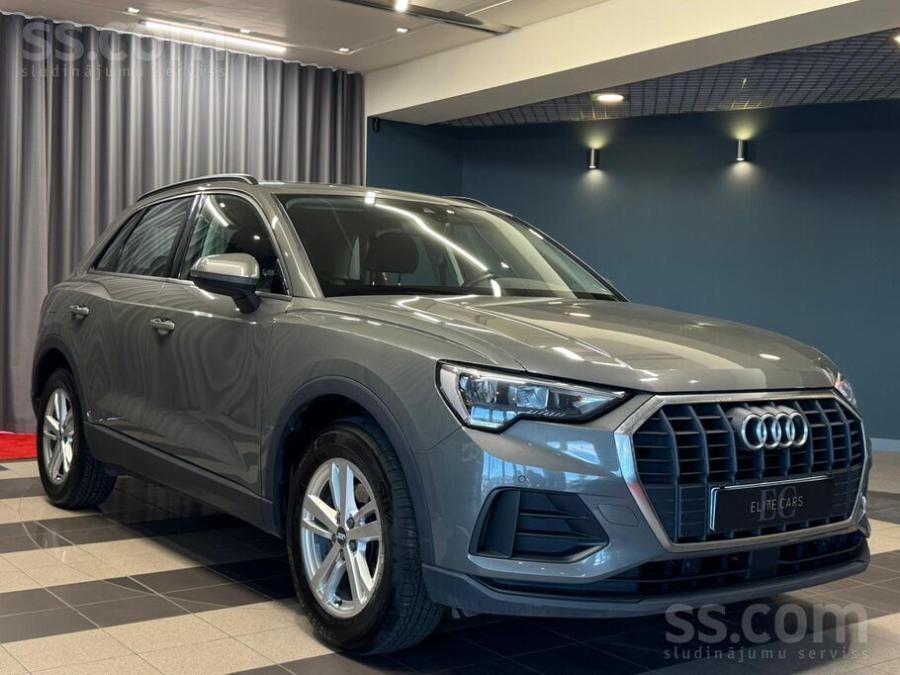 Grey Audi Q3 2019 in Riga, with an engine capacity of 1.50 L and mileage of 159 thousand km for 21490 €, photo 6 on AUTOMOTO.COM.LV