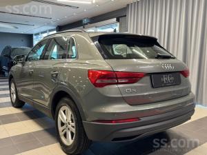 Grey Audi Q3 2019 in Riga, with an engine capacity of 1.50 L and mileage of 159 thousand km for 21490 €, photo 7 on AUTOMOTO.COM.LV