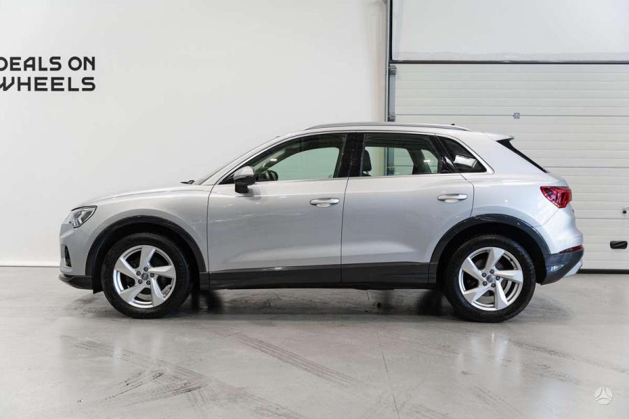 Grey Audi Q3 2019 in Vilnius, with an engine capacity of 1.50 L and mileage of 169 thousand km for 19900 €, photo 5 on AUTOMOTO.COM.LV