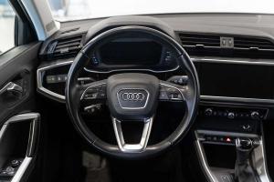 Grey Audi Q3 2019 in Vilnius, with an engine capacity of 1.50 L and mileage of 169 thousand km for 19900 €, photo 18 on AUTOMOTO.COM.LV