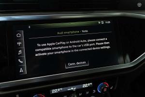 Grey Audi Q3 2019 in Vilnius, with an engine capacity of 1.50 L and mileage of 169 thousand km for 19900 €, photo 24 on AUTOMOTO.COM.LV