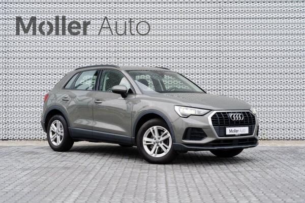 Grey Audi Q3 2019 in Marupe, with an engine capacity of 1.50 L and mileage of 159 thousand km for 23250 €, photo 3 on AUTOMOTO.COM.LV
