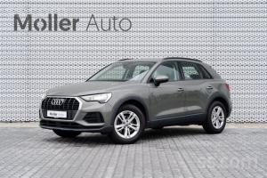 Grey Audi Q3 2019 in Riga, with an engine capacity of 1.50 L and mileage of 159 thousand km for 23250 €, photo  on AUTOMOTO.COM.LV