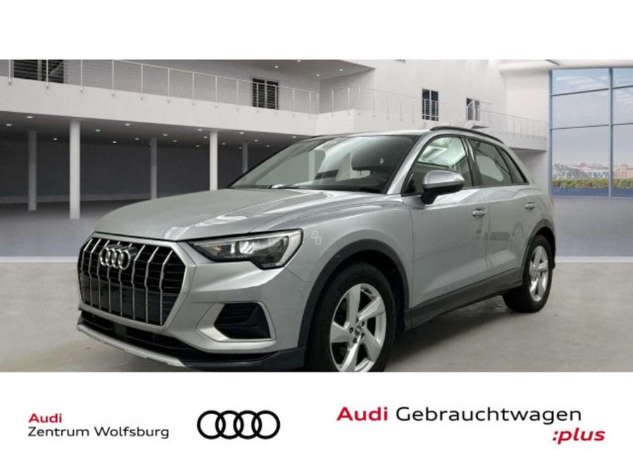 Grey Audi Q3 2020 in Kaunas, with an engine capacity of 1.50 L and mileage of 77 thousand km for 27334 €, photo 1 on AUTOMOTO.COM.LV