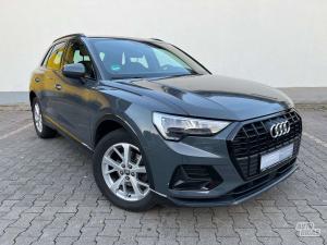 Grey Audi Q3 2020 in Kaunas, with an engine capacity of 1.50 L and mileage of 96 thousand km for 27025 €, photo  on AUTOMOTO.COM.LV