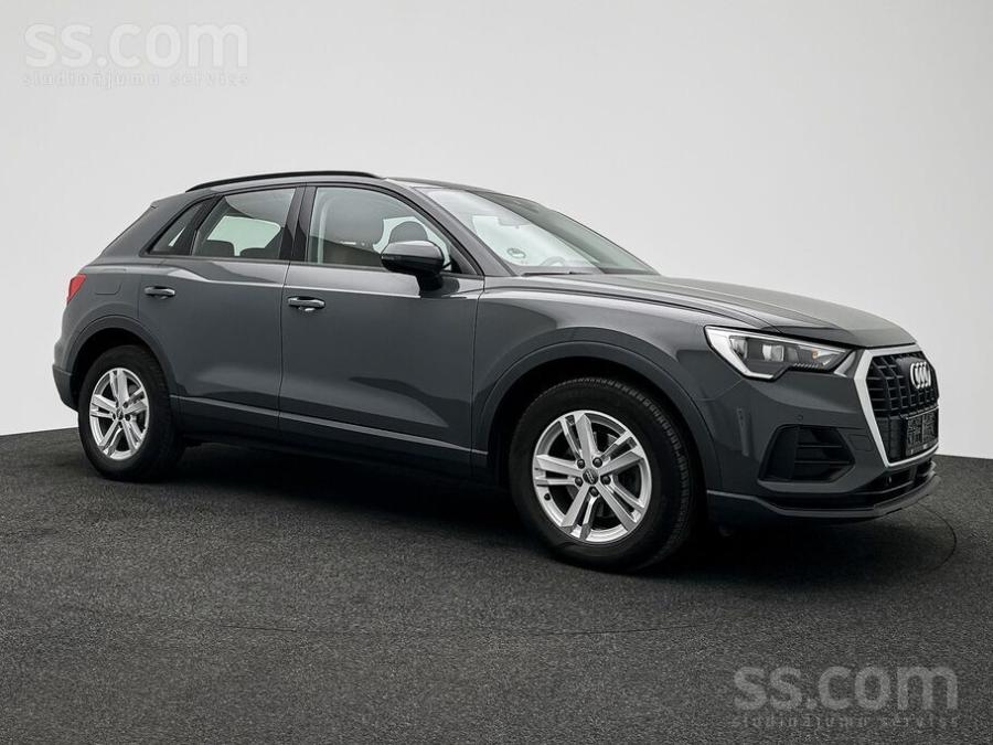 Grey Audi Q3 2020 in Riga, with an engine capacity of 2.00 L and mileage of 175 thousand km for 19900 €, photo 1 on AUTOMOTO.COM.LV