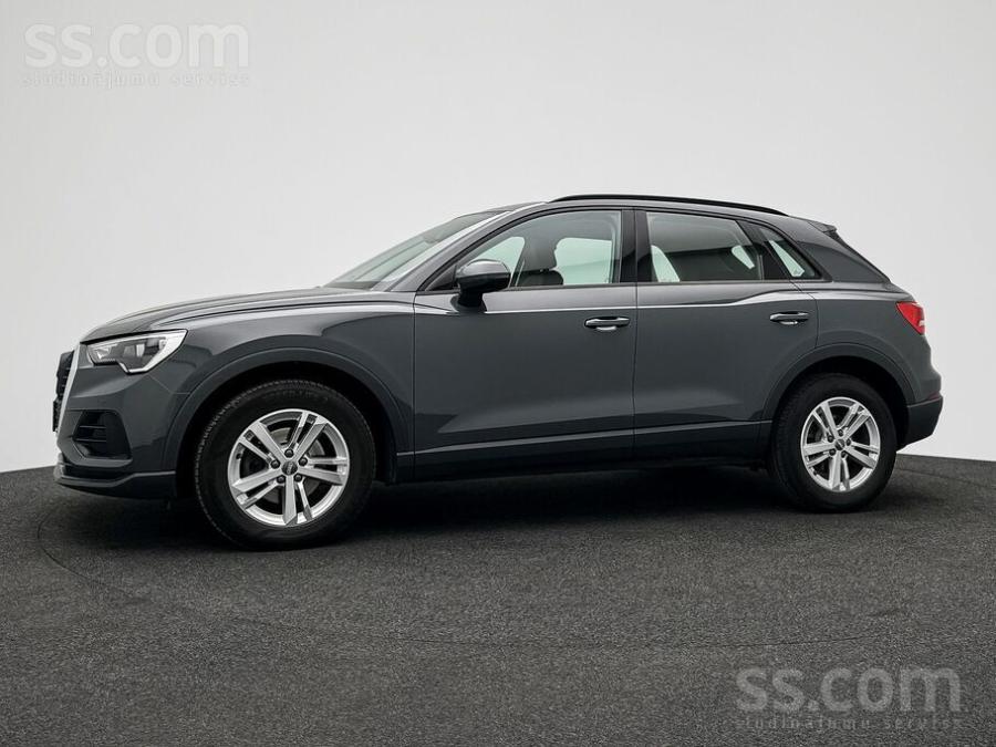 Grey Audi Q3 2020 in Riga, with an engine capacity of 2.00 L and mileage of 175 thousand km for 19900 €, photo 3 on AUTOMOTO.COM.LV