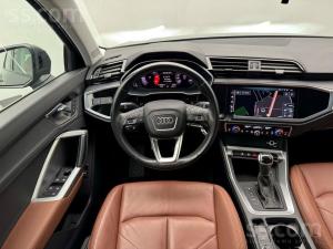 Grey Audi Q3 2020 in Riga, with an engine capacity of 2.00 L and mileage of 175 thousand km for 19900 €, photo 9 on AUTOMOTO.COM.LV