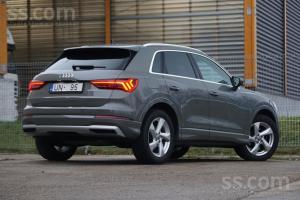 Grey Audi Q3 2020 in Riga, with an engine capacity of 2.00 L and mileage of 181 thousand km for 21990 €, photo 5 on AUTOMOTO.COM.LV