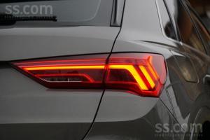 Grey Audi Q3 2020 in Riga, with an engine capacity of 2.00 L and mileage of 181 thousand km for 21990 €, photo 7 on AUTOMOTO.COM.LV