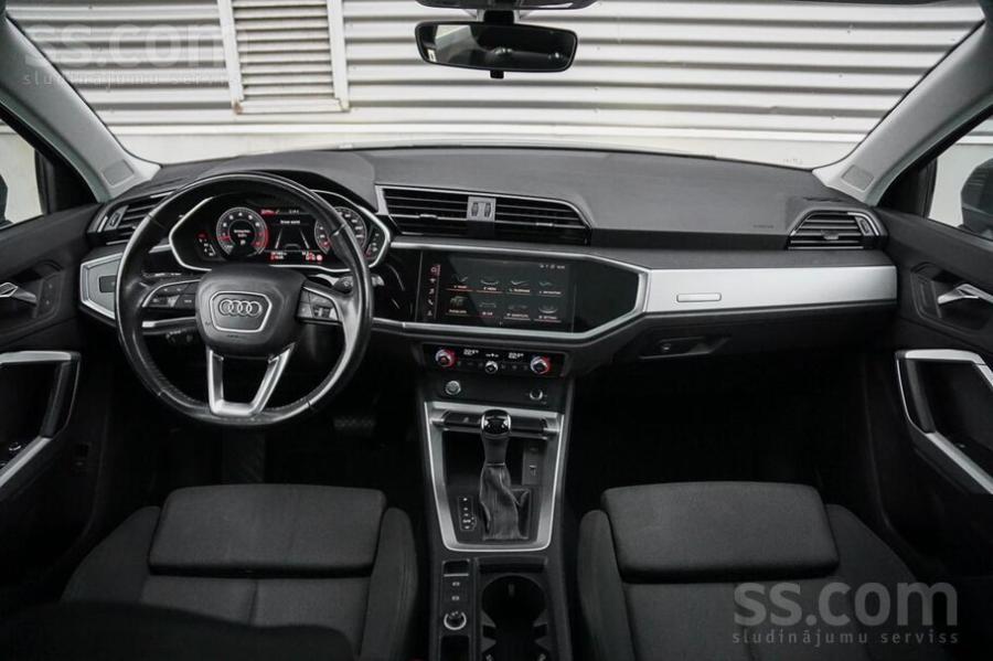 Grey Audi Q3 2020 in Riga, with an engine capacity of 2.00 L and mileage of 181 thousand km for 21990 €, photo 12 on AUTOMOTO.COM.LV
