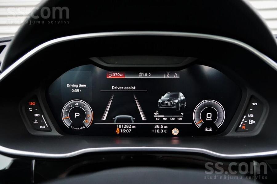 Grey Audi Q3 2020 in Riga, with an engine capacity of 2.00 L and mileage of 181 thousand km for 21990 €, photo 17 on AUTOMOTO.COM.LV