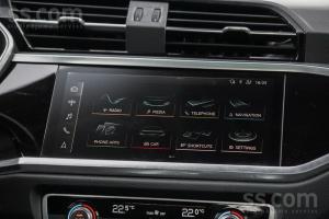 Grey Audi Q3 2020 in Riga, with an engine capacity of 2.00 L and mileage of 181 thousand km for 21990 €, photo 19 on AUTOMOTO.COM.LV