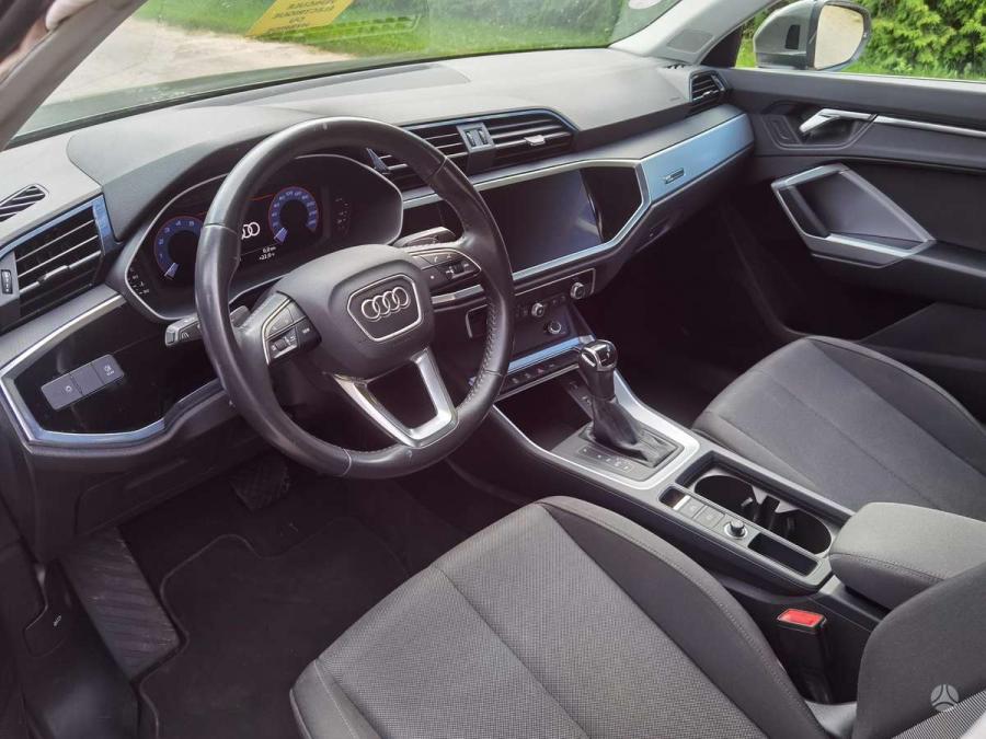 Pelēks Audi Q3 2020 Kauņa, ar dzinēja tilpumu 1.50 L un nobraukumu 82 tūkst. km par 12900 €, foto 13 vietnē AUTOMOTO.COM.LV