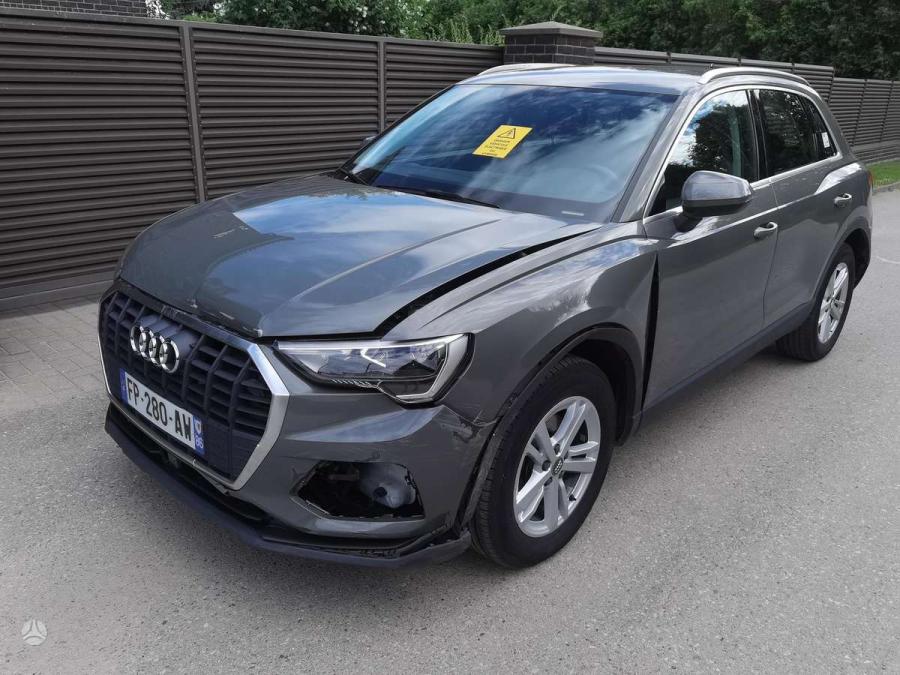 Pelēks Audi Q3 2020 Kauņa, ar dzinēja tilpumu 1.50 L un nobraukumu 82 tūkst. km par 12900 €, foto 34 vietnē AUTOMOTO.COM.LV