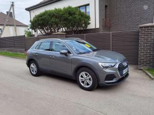 Grey Audi Q3 2020 in Kaunas, with an engine capacity of 1.50 L and mileage of 82 thousand km for 12300 €, photo 3 on AUTOMOTO.COM.LV