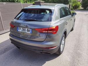 Grey Audi Q3 2020 in Kaunas, with an engine capacity of 1.50 L and mileage of 82 thousand km for 12300 €, photo 19 on AUTOMOTO.COM.LV