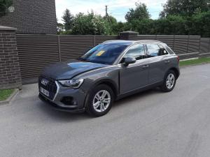 Grey Audi Q3 2020 in Kaunas, with an engine capacity of 1.50 L and mileage of 82 thousand km for 12300 €, photo 27 on AUTOMOTO.COM.LV