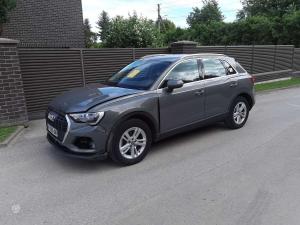 Grey Audi Q3 2020 in Kaunas, with an engine capacity of 1.50 L and mileage of 82 thousand km for 12300 €, photo 29 on AUTOMOTO.COM.LV