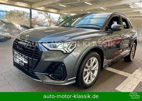 Pelēks Audi Q3 2021 Kauņa, ar dzinēja tilpumu 1.50 L un nobraukumu 49 tūkst. km par 33114 €, foto 1 vietnē AUTOMOTO.COM.LV