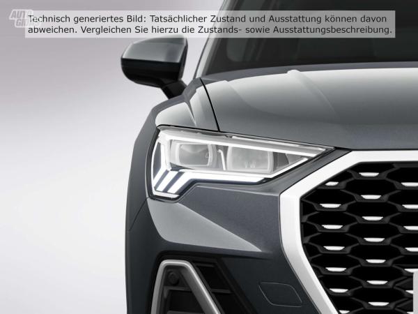 Grey Audi Q3 2021 in Kaunas, with an engine capacity of 1.40 L and mileage of 51 thousand km for 32056 €, photo 8 on AUTOMOTO.COM.LV