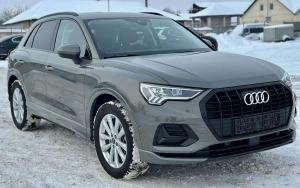 Grey Audi Q3 2021 in Vilnius, with an engine capacity of 1.50 L and mileage of 33 thousand km for 29300 €, photo 5 on AUTOMOTO.COM.LV