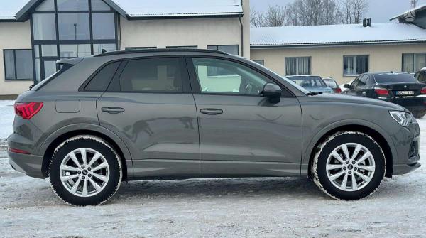 Pelēks Audi Q3 2021 Viļņa, ar dzinēja tilpumu 1.50 L un nobraukumu 33 tūkst. km par 29300 €, foto 8 vietnē AUTOMOTO.COM.LV