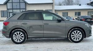 Grey Audi Q3 2021 in Vilnius, with an engine capacity of 1.50 L and mileage of 33 thousand km for 29300 €, photo 8 on AUTOMOTO.COM.LV