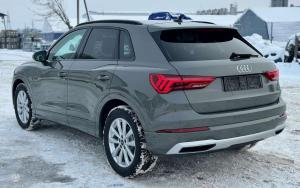 Grey Audi Q3 2021 in Vilnius, with an engine capacity of 1.50 L and mileage of 33 thousand km for 29300 €, photo 16 on AUTOMOTO.COM.LV