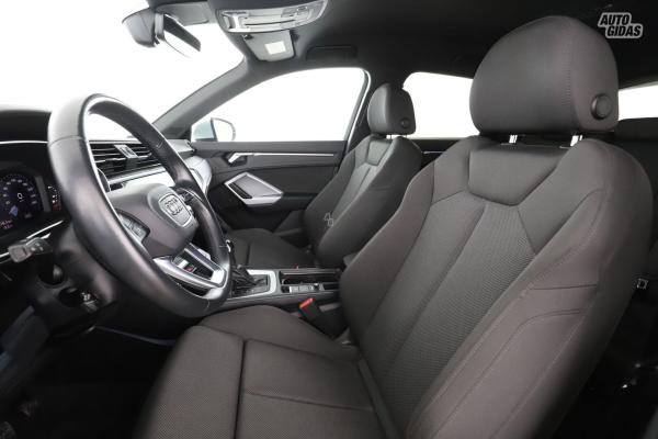 Grey Audi Q3 2021 in Kaunas, with an engine capacity of 0.00 L and mileage of 57 thousand km for 32347 €, photo 9 on AUTOMOTO.COM.LV