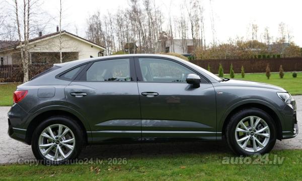 Grey Audi Q3 2021 in Tallinn, with an engine capacity of 2.00 L and mileage of 31 thousand km for 29000 €, photo 2 on AUTOMOTO.COM.LV