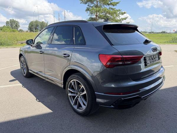 Grey Audi Q3 2021 in Siauliai, with an engine capacity of 1.97 L and mileage of 299 thousand km for 17400 €, photo 8 on AUTOMOTO.COM.LV