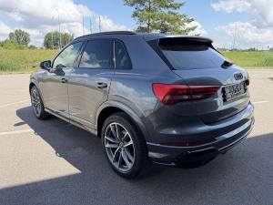 Grey Audi Q3 2021 in Siauliai, with an engine capacity of 1.97 L and mileage of 299 thousand km for 17400 €, photo 9 on AUTOMOTO.COM.LV