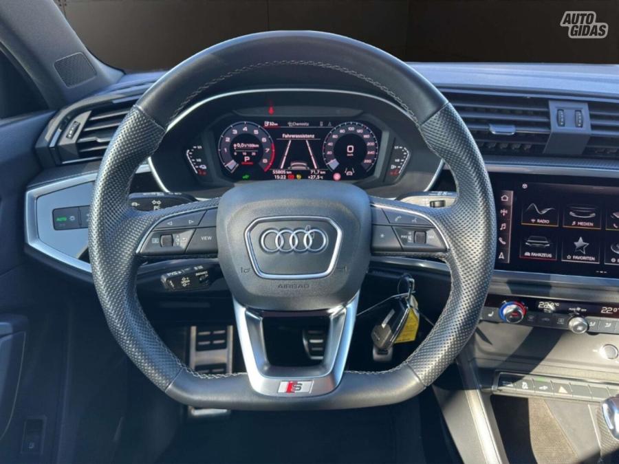 Pelēks Audi Q3 2022 Kauņa, ar dzinēja tilpumu 1.40 L un nobraukumu 56 tūkst. km par 32690 €, foto 11 vietnē AUTOMOTO.COM.LV
