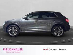 Grey Audi Q3 2022 in Kaunas, with an engine capacity of 1.40 L and mileage of 65 thousand km for 32690 €, photo 3 on AUTOMOTO.COM.LV