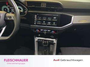 Grey Audi Q3 2022 in Kaunas, with an engine capacity of 1.40 L and mileage of 65 thousand km for 32690 €, photo 13 on AUTOMOTO.COM.LV