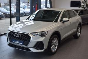 Grey Audi Q3 2022 in Kaunas, with an engine capacity of 2.00 L and mileage of 59 thousand km for 33197 €, photo 4 on AUTOMOTO.COM.LV