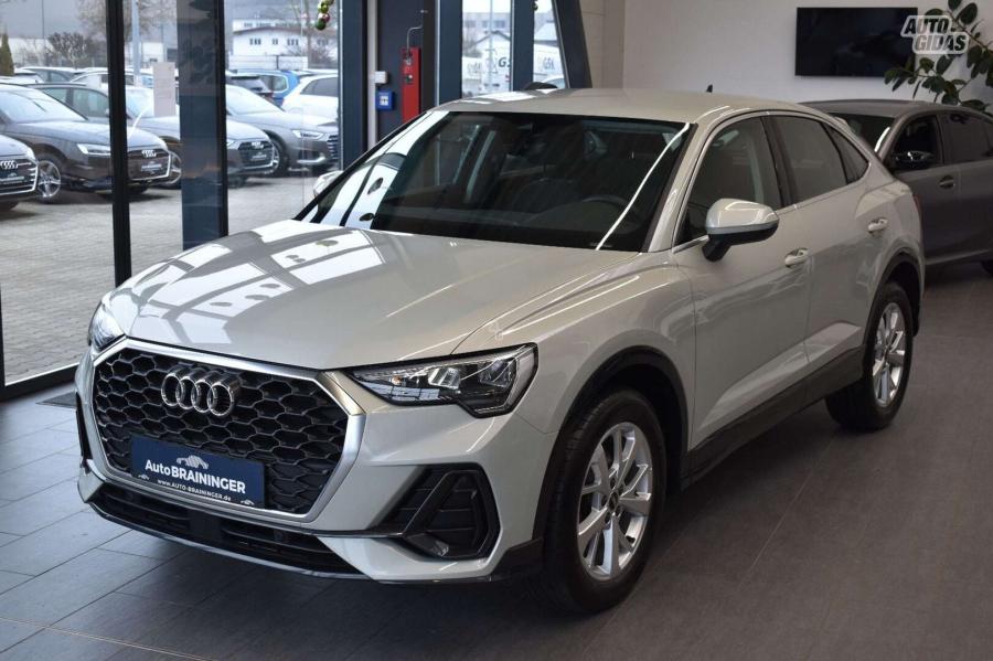 Grey Audi Q3 2022 in Kaunas, with an engine capacity of 2.00 L and mileage of 59 thousand km for 33197 €, photo 4 on AUTOMOTO.COM.LV
