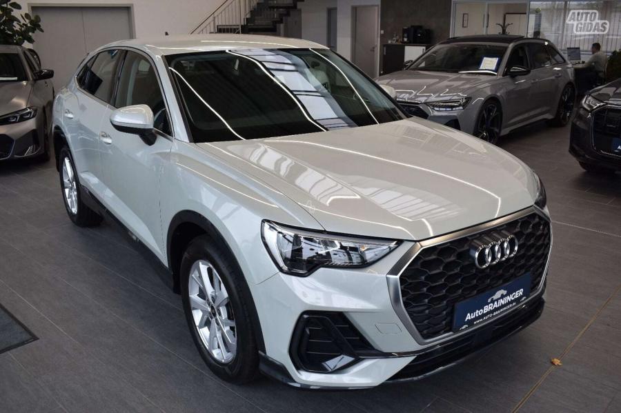 Grey Audi Q3 2022 in Kaunas, with an engine capacity of 2.00 L and mileage of 59 thousand km for 33197 €, photo 5 on AUTOMOTO.COM.LV