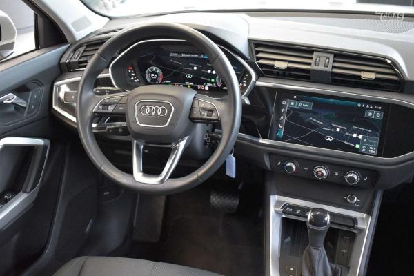 Grey Audi Q3 2022 in Kaunas, with an engine capacity of 2.00 L and mileage of 59 thousand km for 33197 €, photo 10 on AUTOMOTO.COM.LV