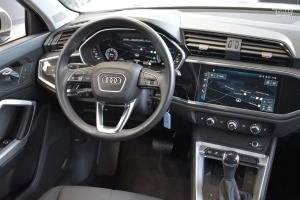 Grey Audi Q3 2022 in Kaunas, with an engine capacity of 2.00 L and mileage of 59 thousand km for 33197 €, photo 10 on AUTOMOTO.COM.LV