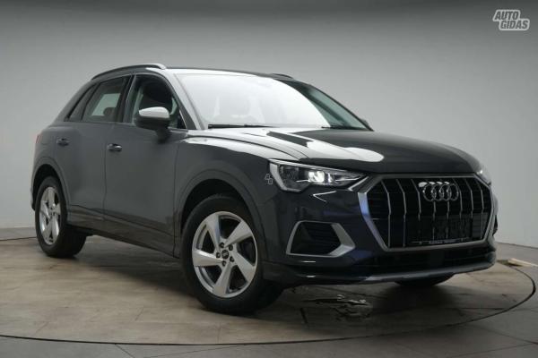 Pelēks Audi Q3 2022 Kauņa, ar dzinēja tilpumu 1.50 L un nobraukumu 54 tūkst. km par 31072 €, foto 1 vietnē AUTOMOTO.COM.LV