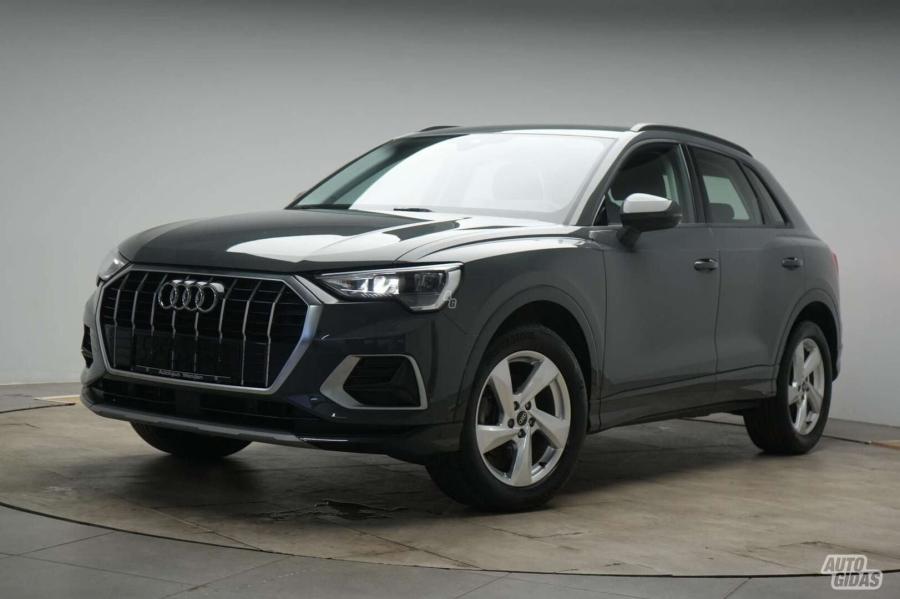 Grey Audi Q3 2022 in Kaunas, with an engine capacity of 1.50 L and mileage of 54 thousand km for 31072 €, photo 3 on AUTOMOTO.COM.LV