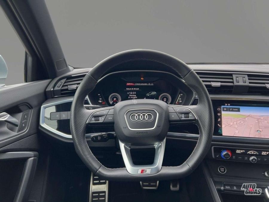 Pelēks Audi Q3 2022 Kauņa, ar dzinēja tilpumu 1.40 L un nobraukumu 24 tūkst. km par 33187 €, foto 11 vietnē AUTOMOTO.COM.LV