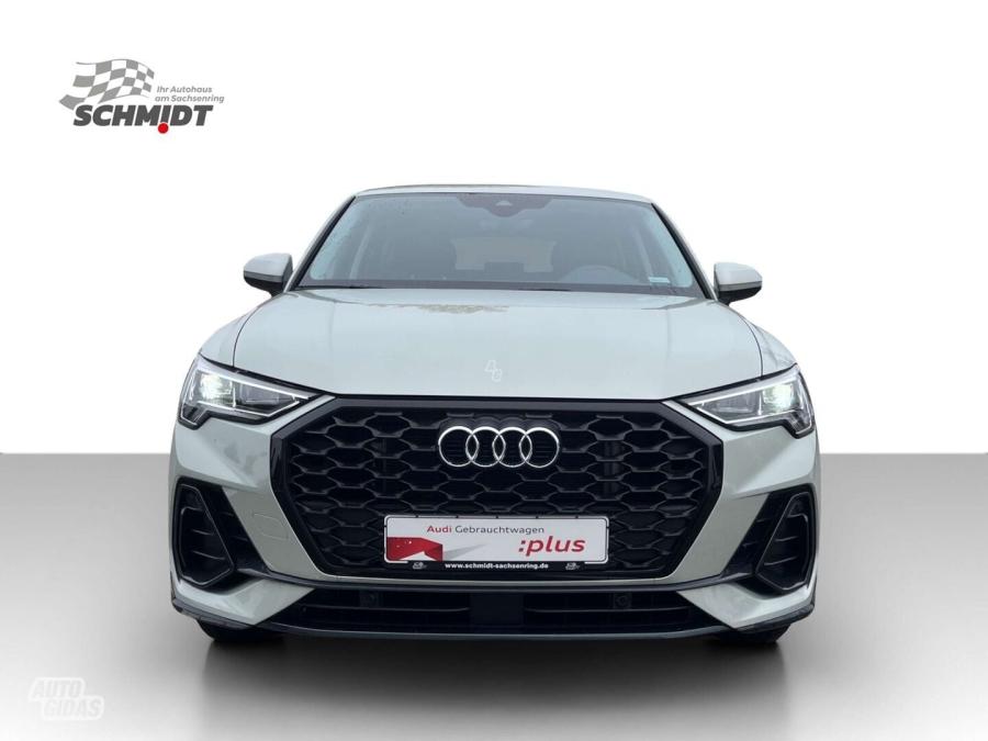 Pelēks Audi Q3 2022 Kauņa, ar dzinēja tilpumu 1.40 L un nobraukumu 24 tūkst. km par 32674 €, foto 2 vietnē AUTOMOTO.COM.LV