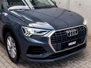 Pelēks Audi Q3 2022 Rīga, ar dzinēja tilpumu 1.50 L un nobraukumu 67 tūkst. km par 28900 €, foto 4 vietnē AUTOMOTO.COM.LV