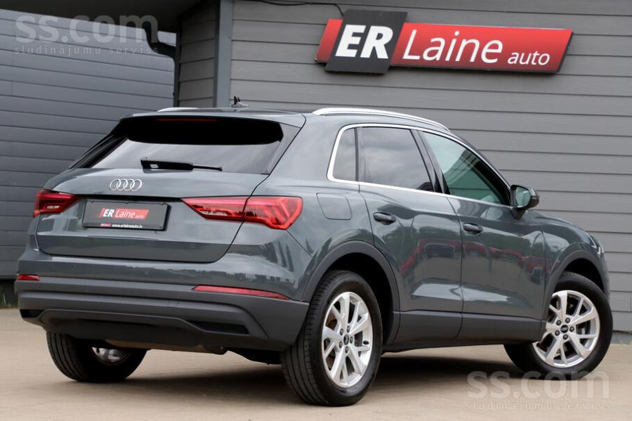 Grey Audi Q3 2022 in Tukums, with an engine capacity of 1.40 L and mileage of 42 thousand km for 27000 €, photo 4 on AUTOMOTO.COM.LV
