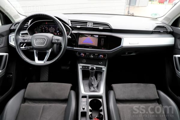 Pelēks Audi Q3 2022 Tukums, ar dzinēja tilpumu 1.40 L un nobraukumu 42 tūkst. km par 27000 €, foto 7 vietnē AUTOMOTO.COM.LV