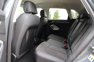 Grey Audi Q3 2022 in Tukums, with an engine capacity of 1.40 L and mileage of 42 thousand km for 27000 €, photo 15 on AUTOMOTO.COM.LV